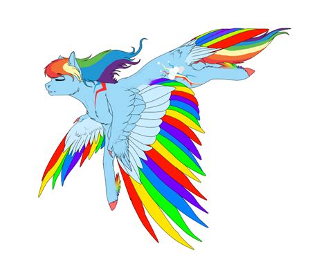 Rainbow Feather Mlp