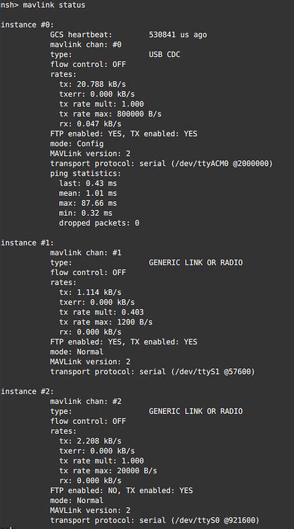 Connect Dronecode Example Via Serial To Pixracer Mavlink Discussion