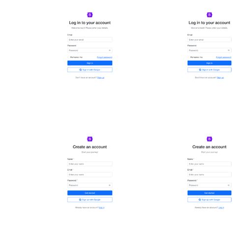 core design system [bootstrap] figma