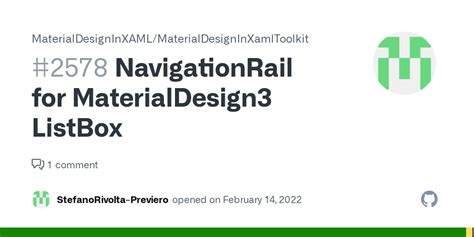 Navigationrail For Materialdesign3 Listbox · Issue 2578