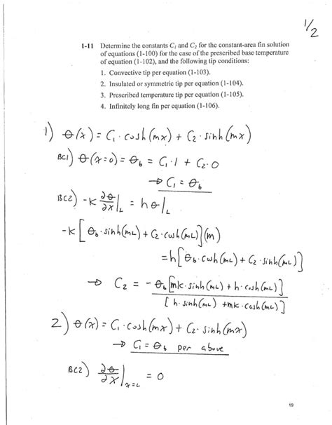 Answers To Problems In Heat Conduction 3rd Edition By David Hahn