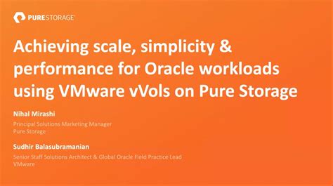 Achieving Scale Simplicity And Performance For Oracle Workloads Using