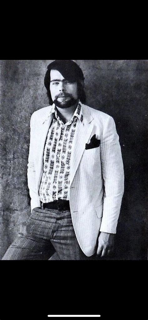His Author Photo On Carrie Circa 1974 Rstephenking