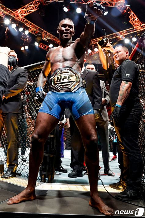 Ufc 미들급 챔피언 아데산야 P4p 랭킹 4위 도약 네이트 스포츠