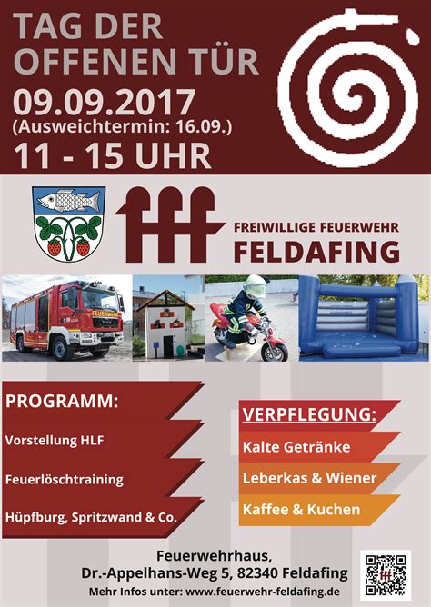 Tag Der Offenen T R Freiwillige Feuerwehr Feldafing