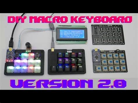 1 Arduino Pro Micro Macro Keyboard Version 2 0 DIY Macro Pad For