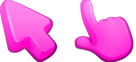 Pink Magenta Color Cursor For Chrome
