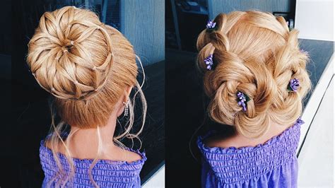 💜ПРИЧЕСКИ в ШКОЛУ на Выпускной в садик на 1 СЕНТЯБРЯ Последний звонок💜hairstyle Tutorial💜