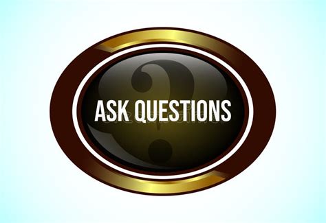 Ask Questions Button Suitable For Mobile App And Website Ui Design Stock Vector Illustration