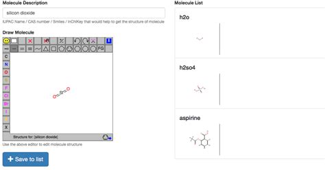 Blog Of Vganesh Live Molecule Search A Quick Hack Using Jsme Cactus