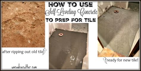 Self Leveling Concrete An Easy Tutorial Uncookie Cutter
