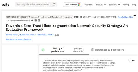 Towards A Zero Trust Micro Segmentation Network Security Strategy An