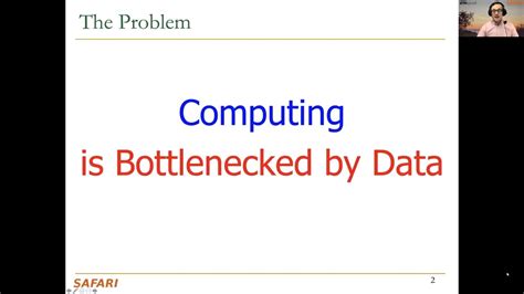 Memory Centric Computing Professor Onur Mutlu Plenary Keynote Talk