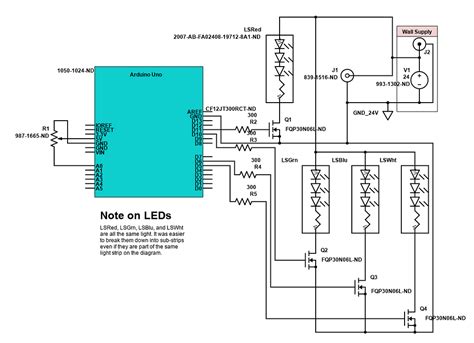 Controlling Rgbw Light Strips With An Arduino Optoelectronics