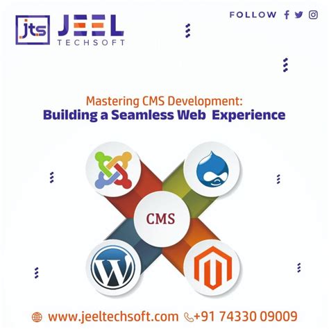 Jeel Techsoft On Linkedin Cms Cmsdevelopment Contentmanagement Contentmanagementsystem