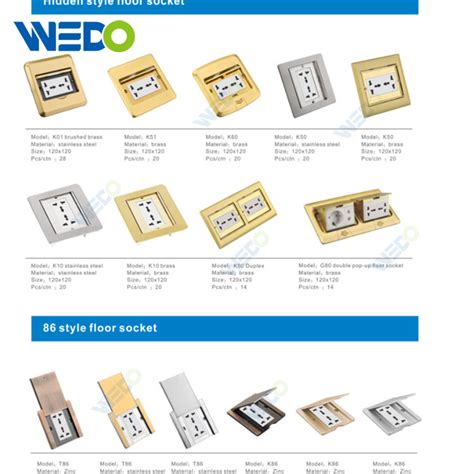 High Quality Silver Ebay Amazon USB Style Floor Outlet Mounted Socket Box With Usb Charger