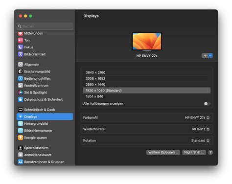 Macos Ventura 1301 Wrong Standard Display Resolution More In The Comments Rmacos