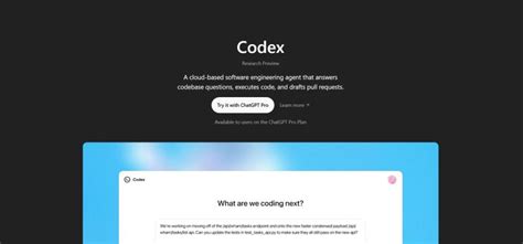 Openai Codex Aicoding Softwaredevelopment Chatgpt Techinnovation Artificial