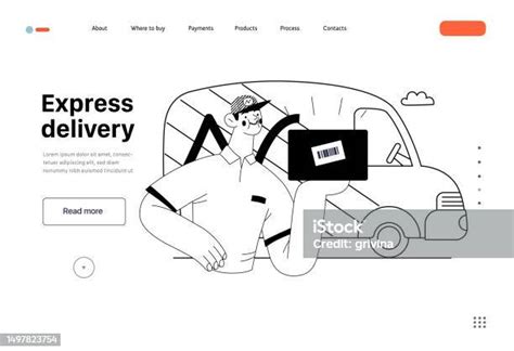 온라인 쇼핑 및 전자 상거래 벡터 일러스트 레이 션 시리즈 개념에 대한 스톡 벡터 아트 및 기타 이미지 개념 거리가 먼