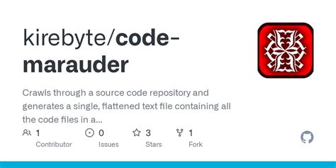 github kirebyte code marauder crawls through a source code