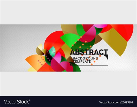 Circle Composition Abstract Background Royalty Free Vector