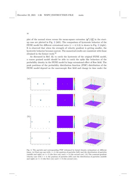 On A Deterministic Particle Fem Discretization To Micro Macro Models Of