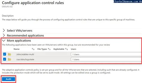 Enable Adaptive Application Controls In Azure Security Center Charbel Nemnom Mvp Mct