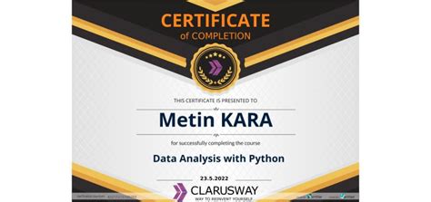 metin kara on linkedin data analysis with python clarusway