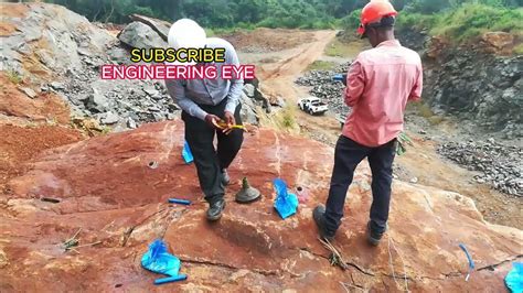 Quarry Test Blast Measuring Ground Vibration Gv And Air Blast Over Pressure Abop 💥 Youtube