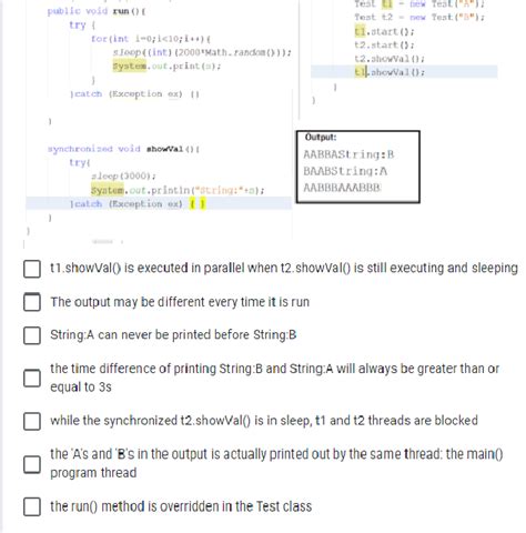 Solved Public Void Run Try Forint I0i