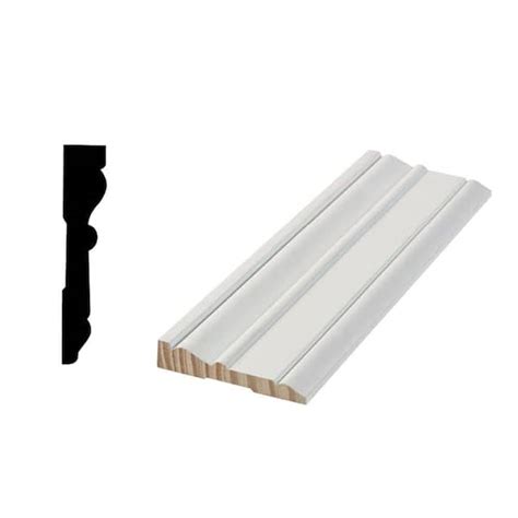 Woodgrain Millwork Wg Lc11 3 1 2 In X 11 16 In Primed Finger Jointed Door And Window Casing