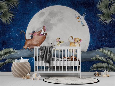 Simba Aslan Kral Hakuna Matata Duvar Kağıdı