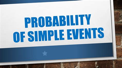 Simple Probability 7th 9th Grade Quiz Wayground