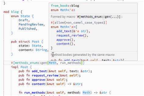 Methods Enum Rust Library Lib Rs