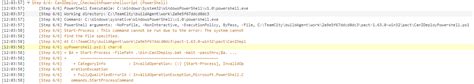 powershell start process the system cannot find the file specified
