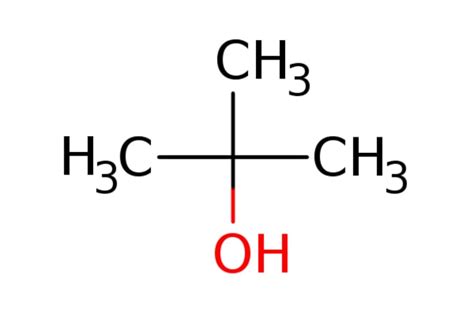 Tert Butanol Structure