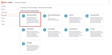 Document Understanding Machine Learning Document Classification