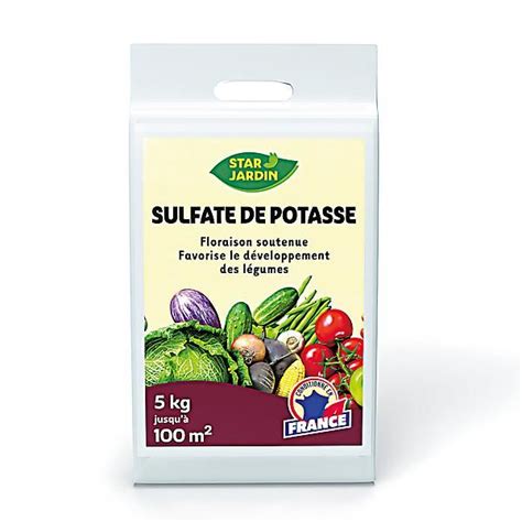 Sulfate De Potasse Graines Baumaux