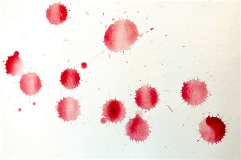 수채화 페인트 빨간 스트로크 브러시 스트로크 색상 텍스처 자신의 텍스트에 대한 공간 고풍스런에 대한 스톡 사진 및 기타 이미지