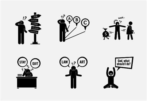 Decision Making Icons By Gan Khoon Lay