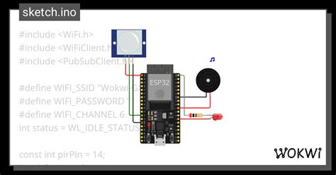 Alarm Wokwi Esp32 Stm32 Arduino Simulator