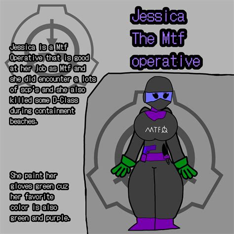 jessica redesign reference sheet [scp oc] by unkownfenikenfox on