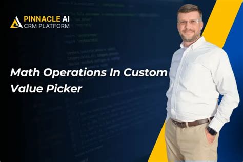 Math Operations In Custom Value Picker