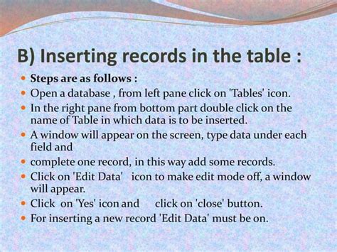 Database Concepts Using Libre Office Base Pptx