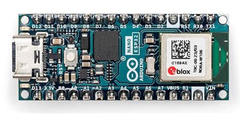 Плата Arduino Nano Esp32 на базе Esp32 S3 поддерживает программирование Arduino и Micropython