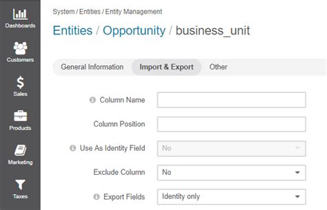 advanced entity field properties orocommerce orocrm and oroplatform documentation