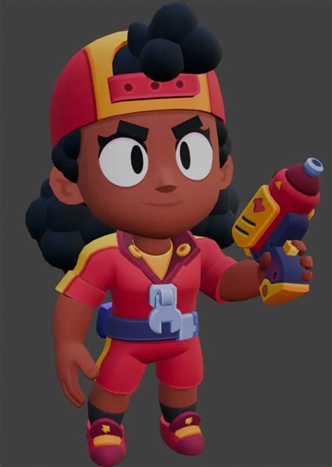 Meg Brawl Stars By Goatgamez Download Free Stl Model