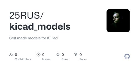Github 25ruskicadmodels Self Made Models For Kicad