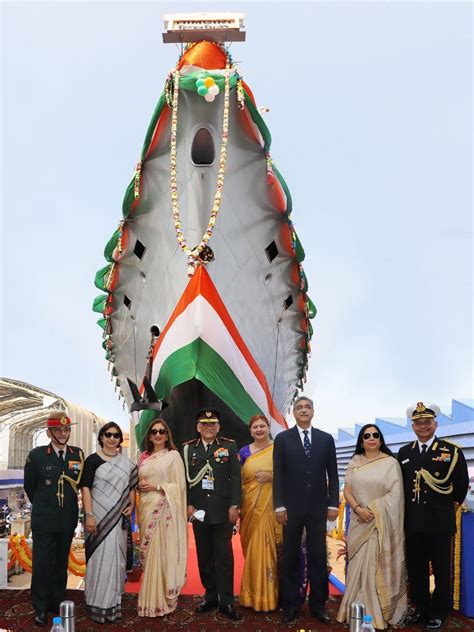 Heres Indian P17a Stealth Frigate Himgiri Launched Today At Grse