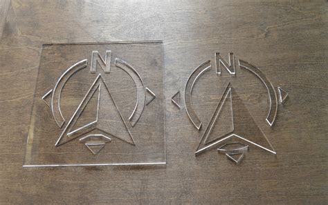 North Router Template Router Inlay Template Clear Acrylic Router Jig